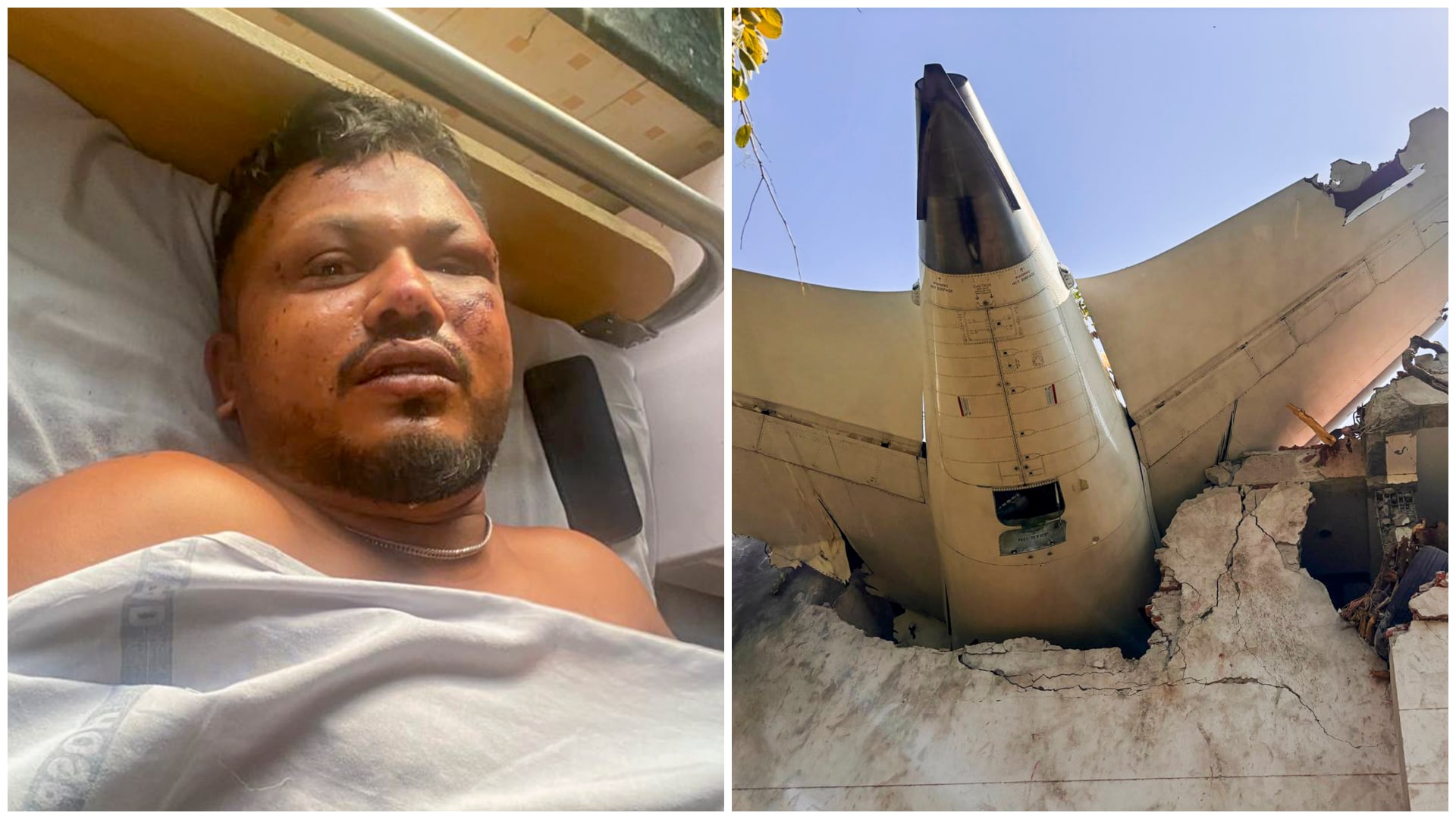 Air India crash sole survivor, freefall before sun: Images that took ...