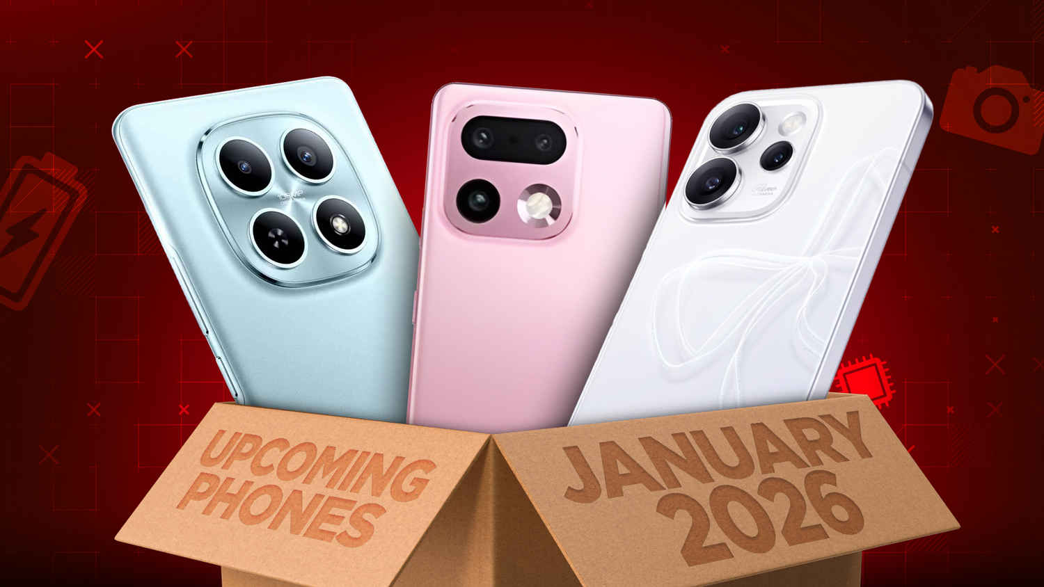 Upcoming smartphones in January 2026: Redmi Note 15, Realme 16 Pro+ and ...
