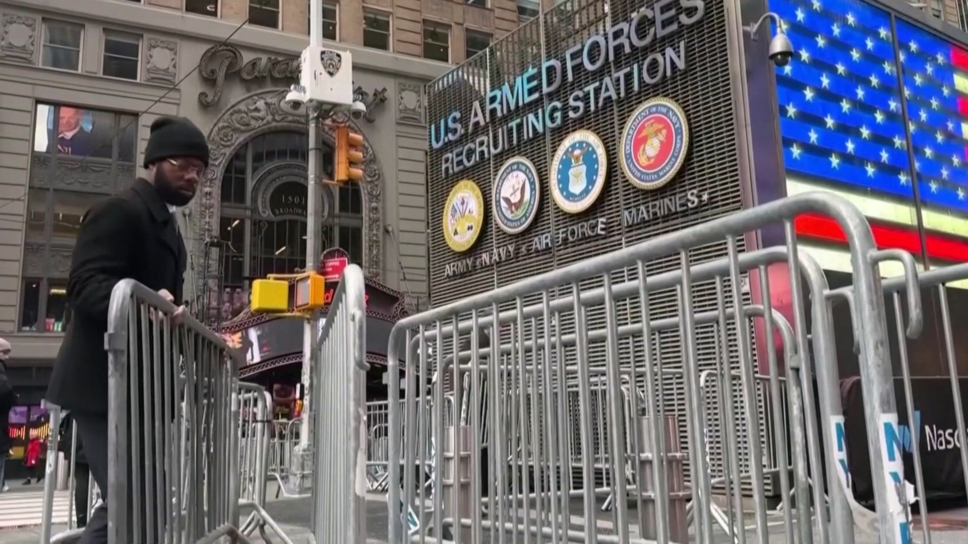 Security preparations underway for New Year's celebrations