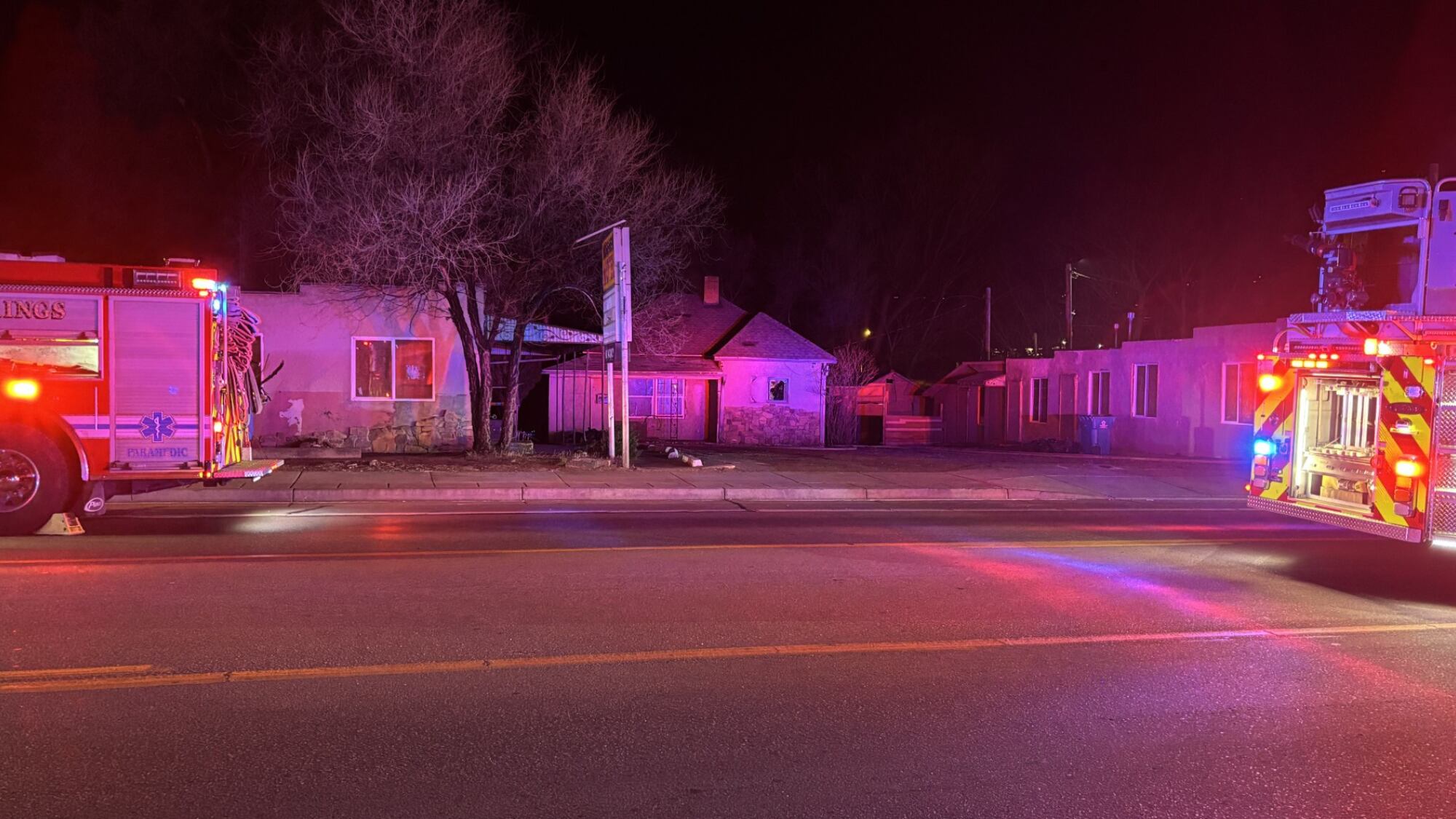 Firefighters respond to structure fire at vacant motel on W Colorado Ave
