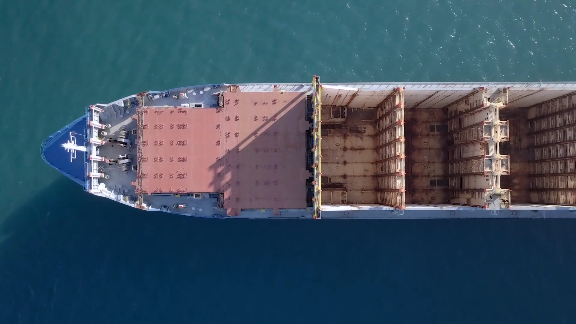 They were too big for ports - the cargo ships that broke global shipping