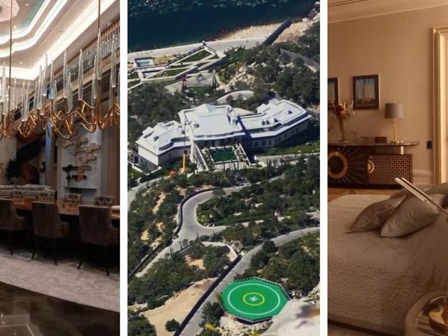 Putins heimliche Krim-Residenz aufgeflogen: Prunk, Privat-Krankenhaus ...