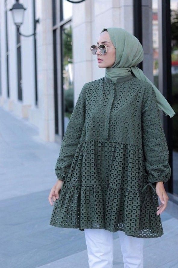 Baju hijau cocok dengan jilbab warna apa? Ini 15 pilihannya