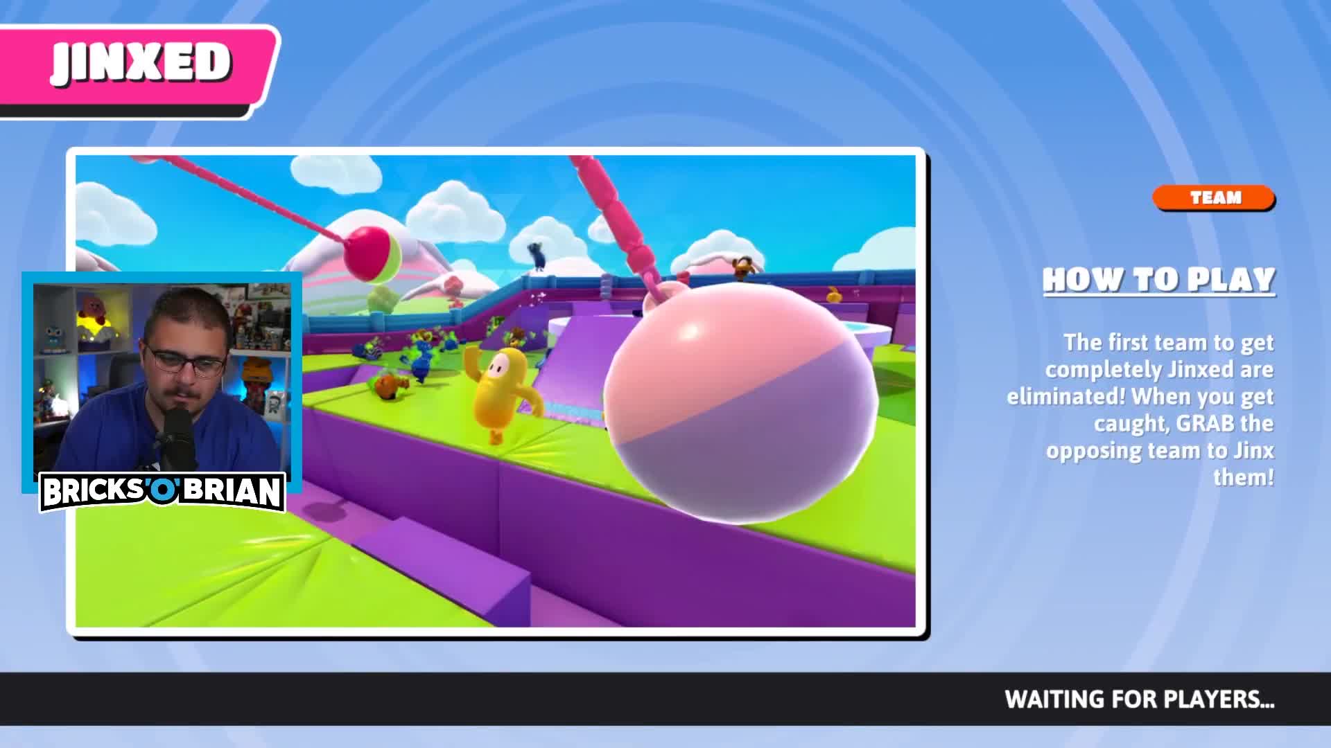 Smacktastic low bars! - Fall Guys with Bricks 'O' Brian