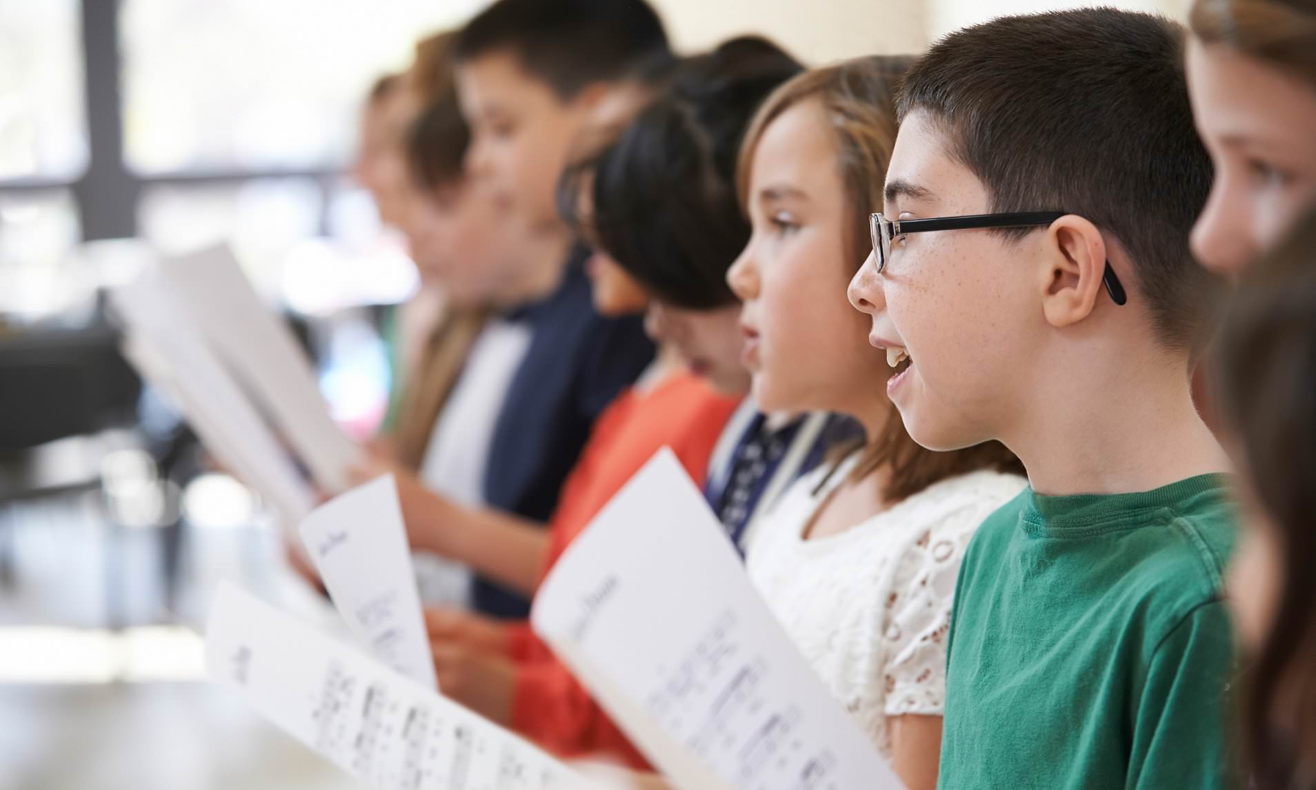 More than half of secondaries don't have songs in assembly because ...