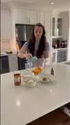 Making a pumpkin roll with cream cheese frosting (ASMR)
