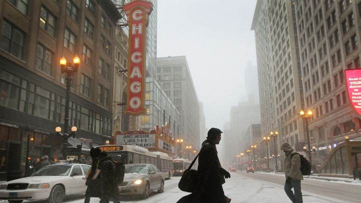 El fin de año en Chicago se espera muy frío y con acumulación de nieve