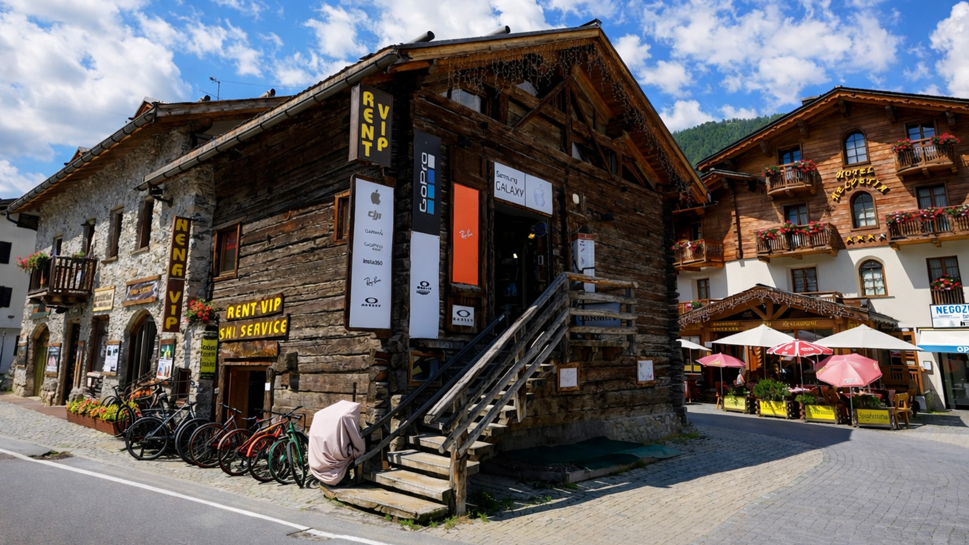 A summer day in Livigno, Italy (4K)