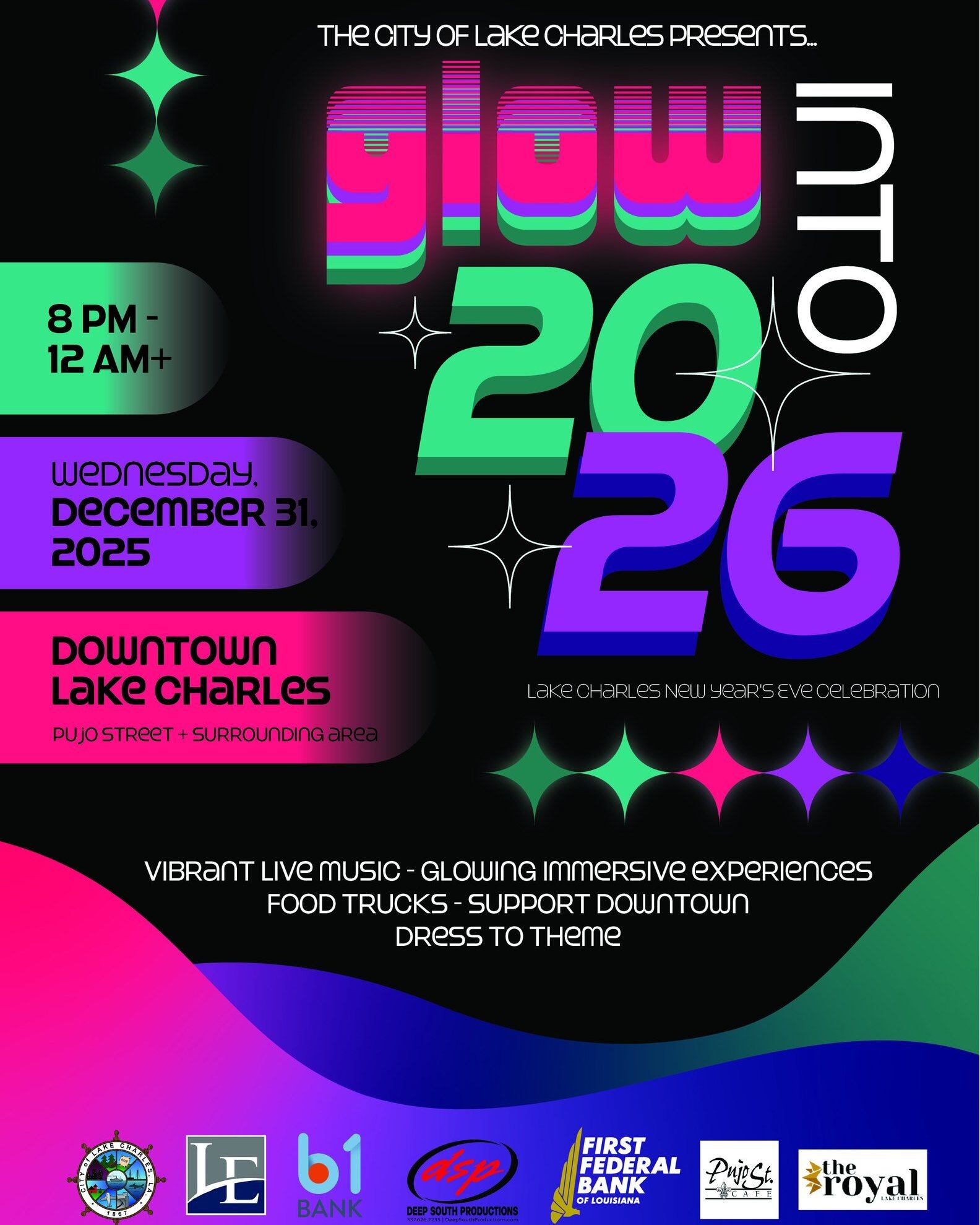 Lake Charles to host New Year’s Eve celebration downtown