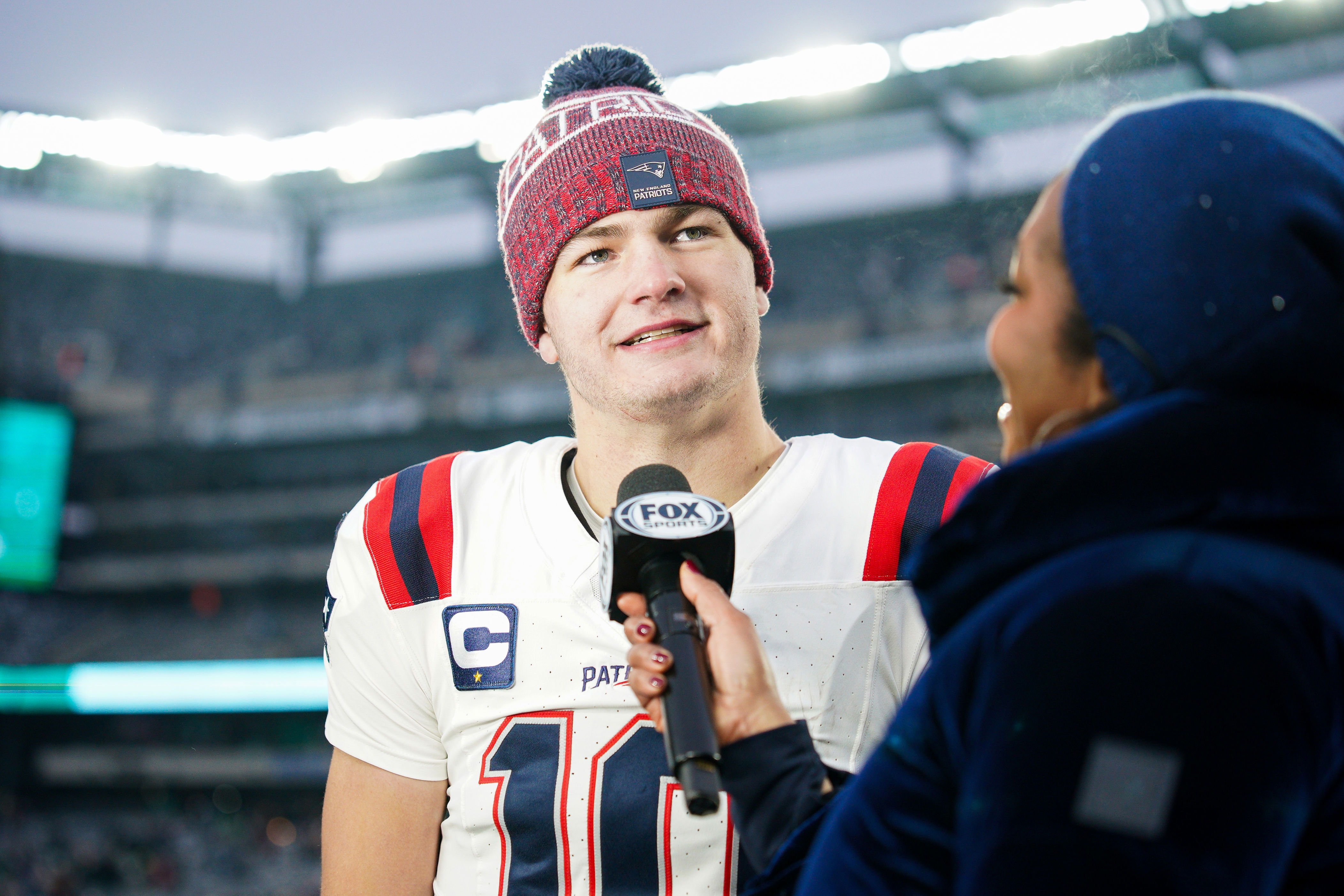 Patriots' Drake Maye clears the air on hilarious Michael Jordan comparison