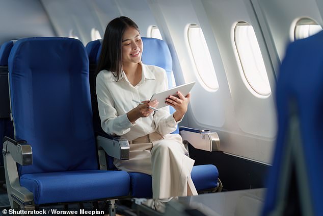 The real reason why seats on planes are usually blue