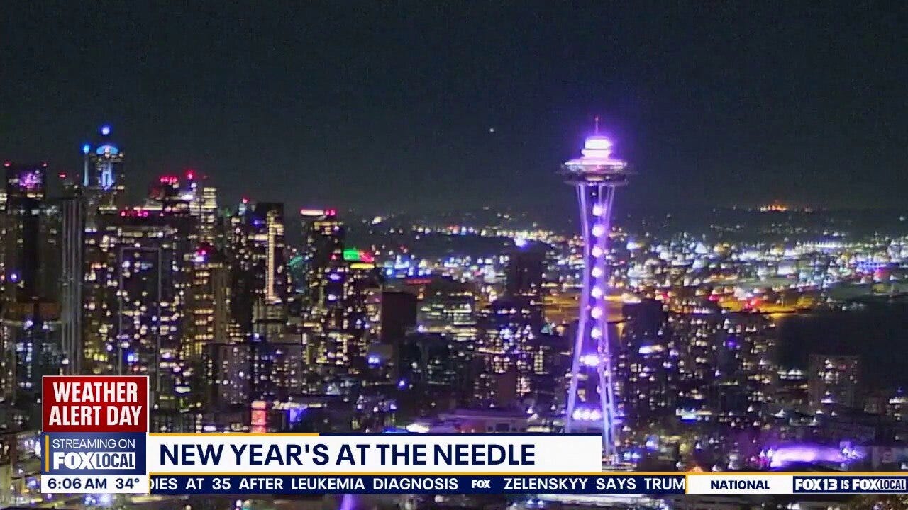 New Year's at Seattle's Space Needle