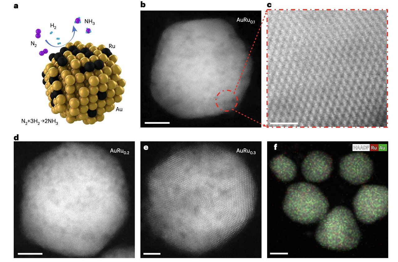 Sunlight-driven nanoparticles enable cleaner ammonia synthesis at room ...