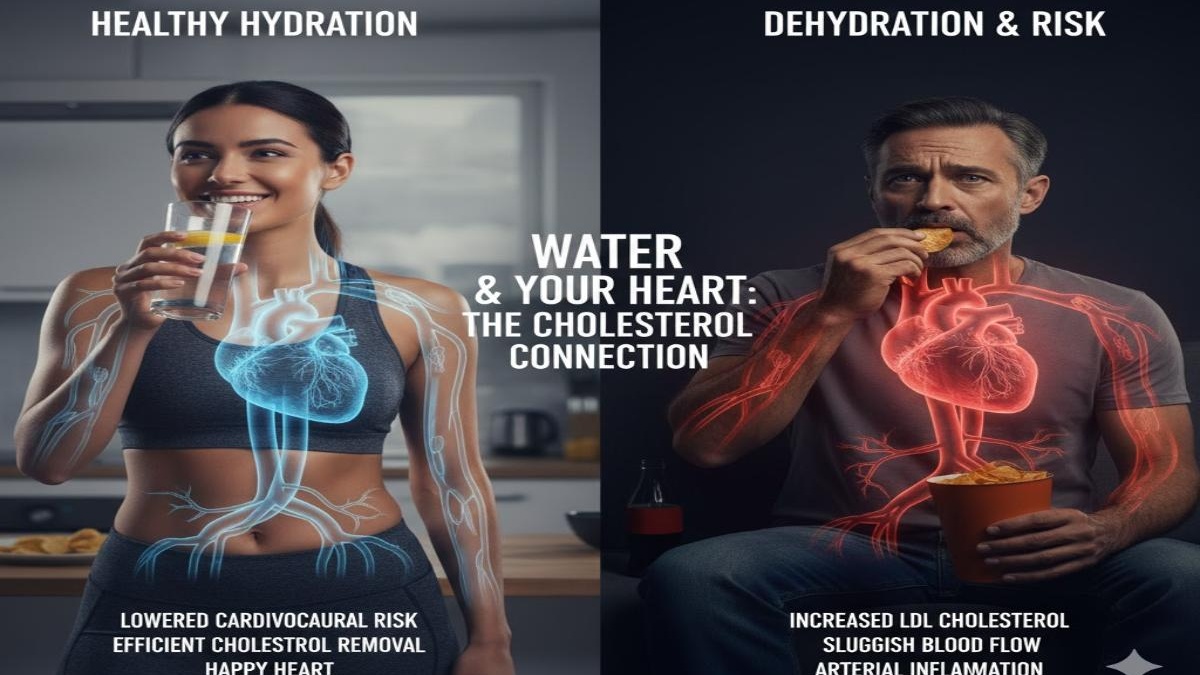The hydration-heart connection: Can drinking more water really flush ...