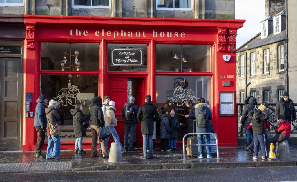 Café where JK Rowling wrote Harry Potter reopens after devastating fire