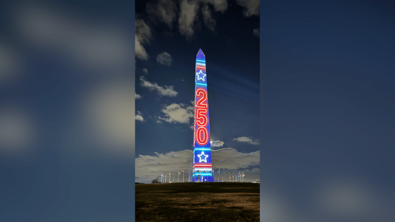 Washington Monument light show planned for NYE in honor of America’s ...