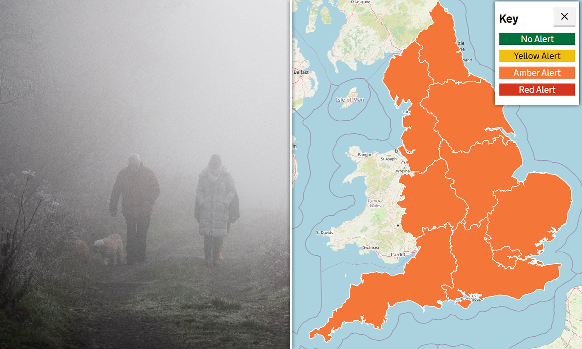 Urgent warning over killer Arctic freeze: Rare alert issued for whole ...