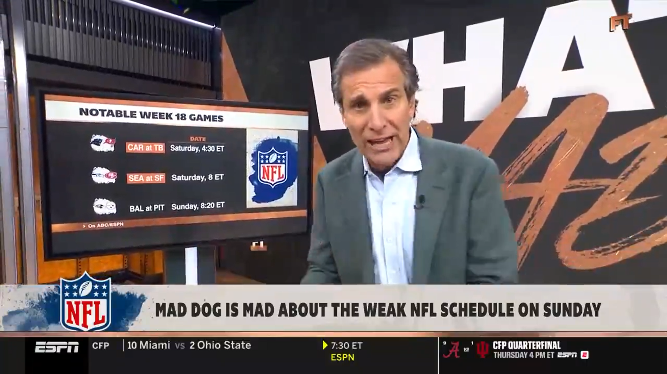 ESPN personality stands up for CBS, Fox