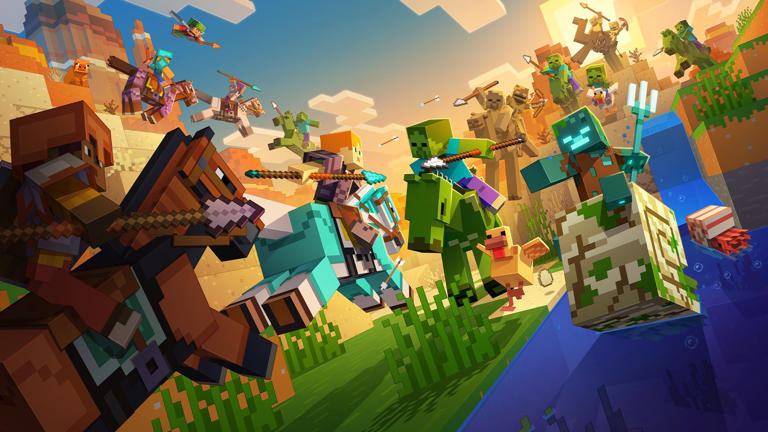 Minecraft’s 2025 stats are here, and the numbers are wild