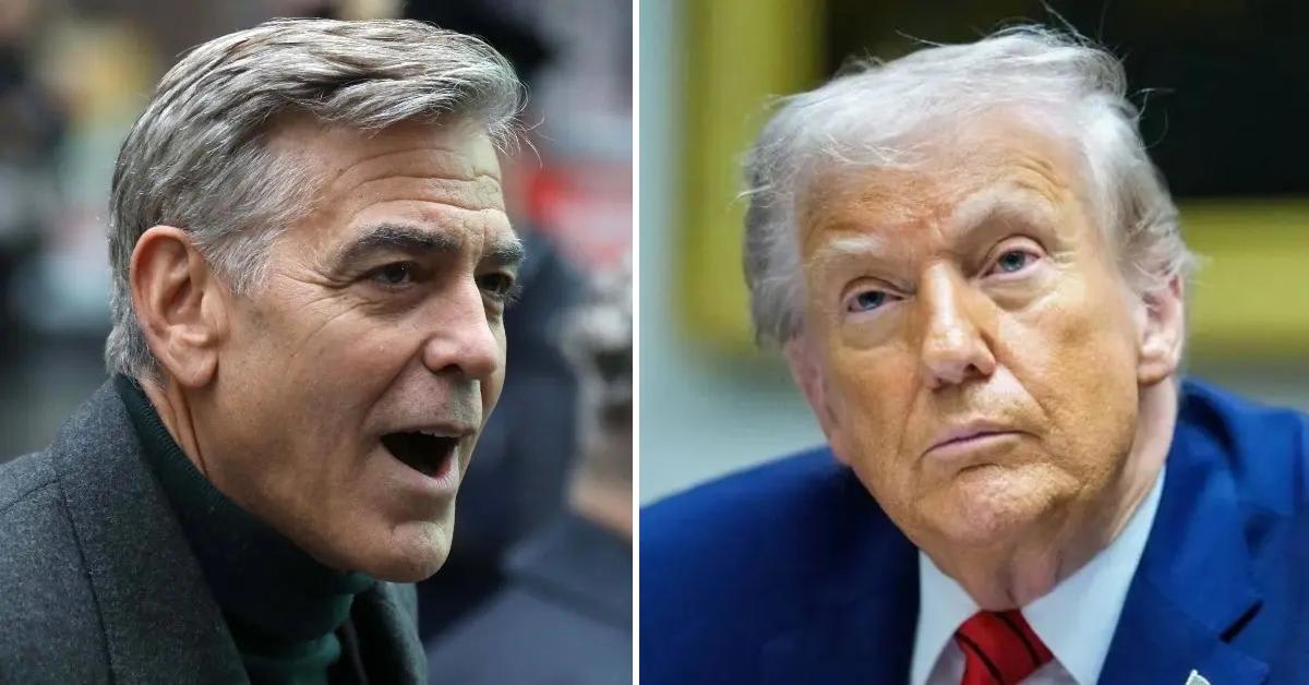 George Clooney knew 'goofball' Donald Trump 'very well' before the ...