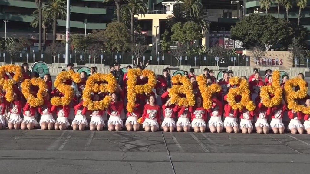 Cheer team from Osaka, Japan to perform at New Year's Day Rose Parade