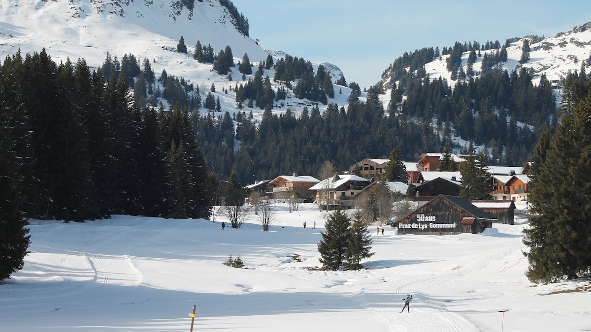 Ski de fond - Domaine nordique de Praz de Lys Sommand - Présentation