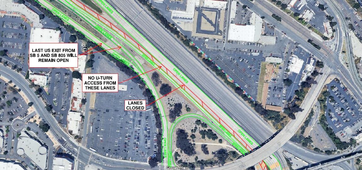 Anuncian obras viales en el puerto de entrada terrestre de San Ysidro
