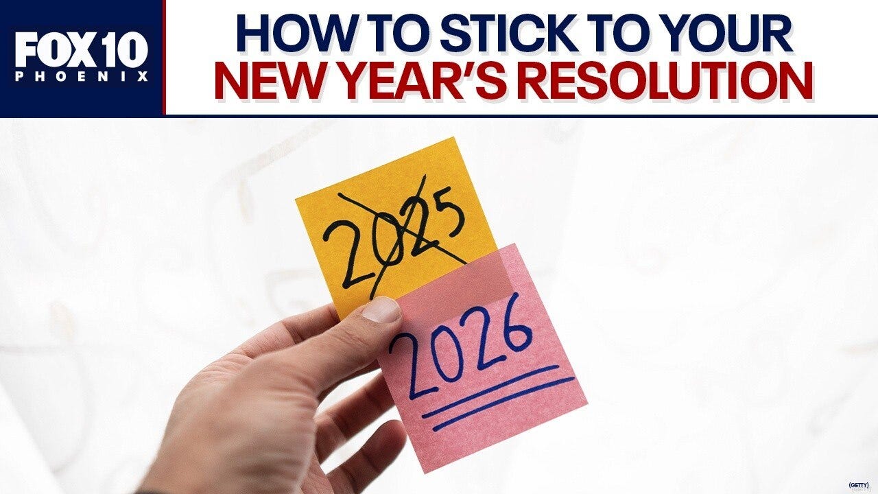 How to make your New Year's resolution stick