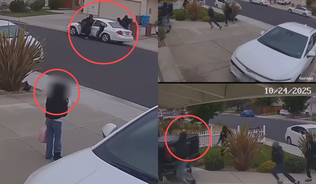 Impactante: niña corre a su casa al ver un auto sospechoso con hombres ...