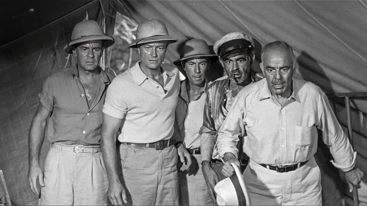 The creature's first kill - Creature from the Black Lagoon