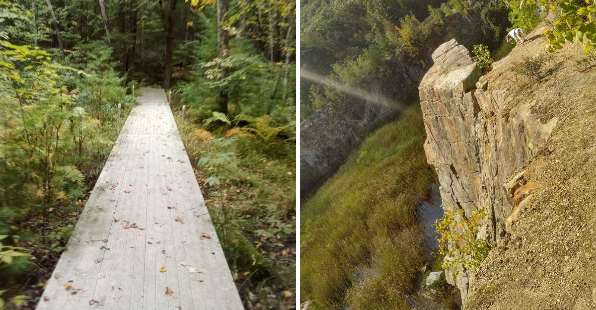 Massachusetts quarry ruins provide a unique stop to visit