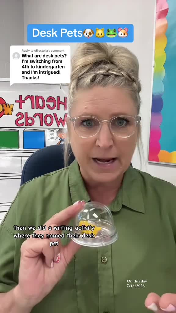 How desk pets transformed my classroom management