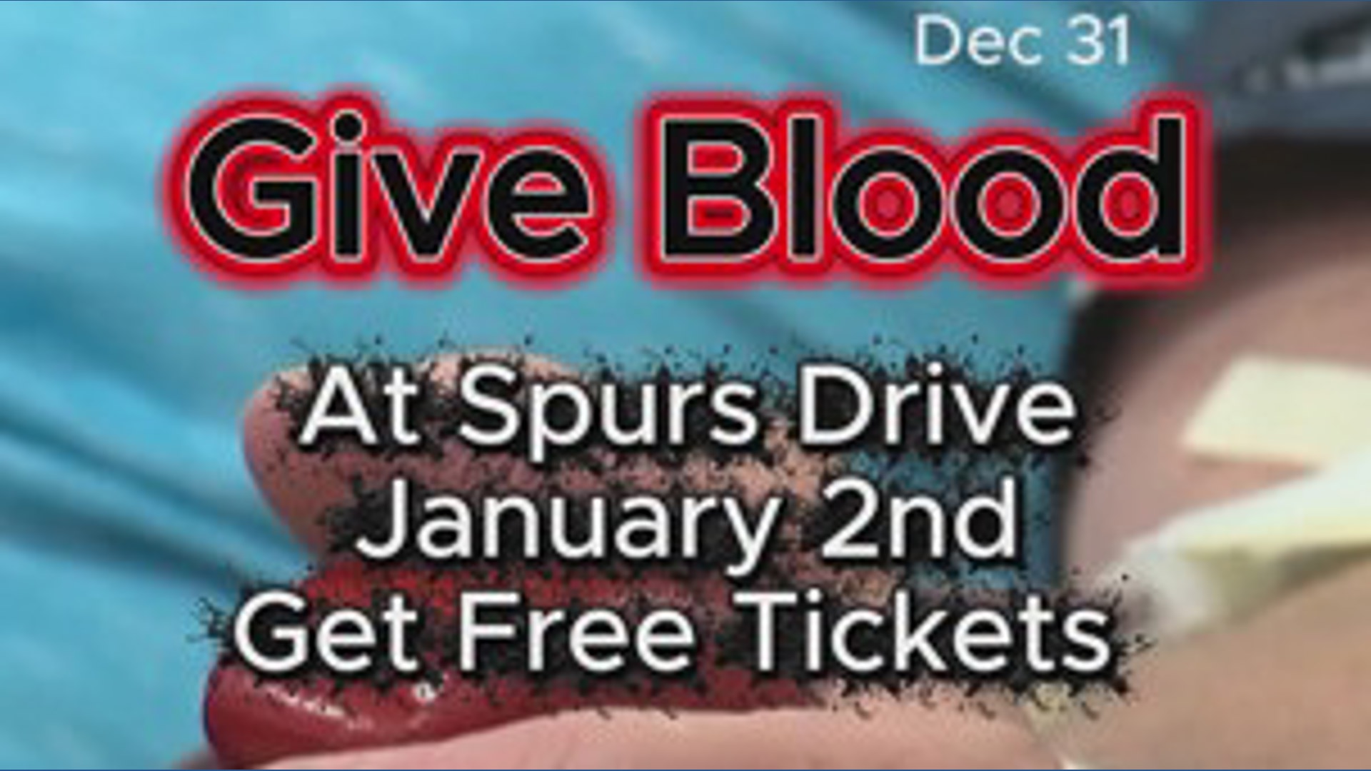 Give blood to get tickets to San Antonio Spurs game