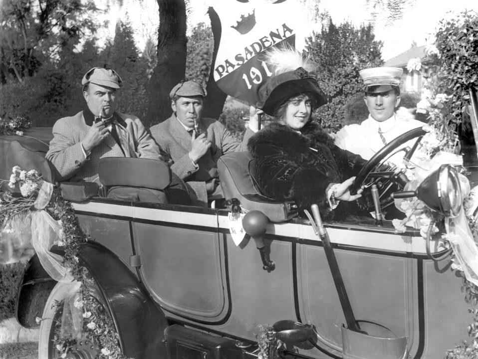 Who was the first grand marshal of the Rose Parade?