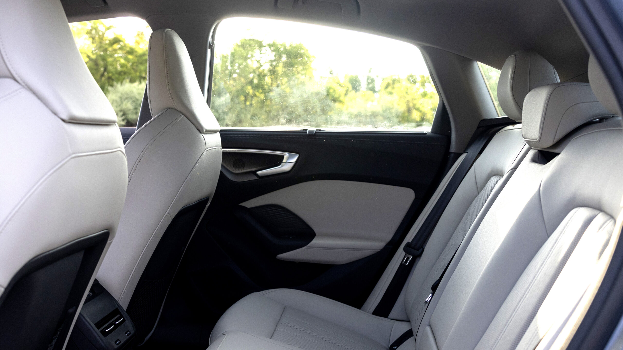 Audi’s seat belts work great, unless you’re securing a child seat