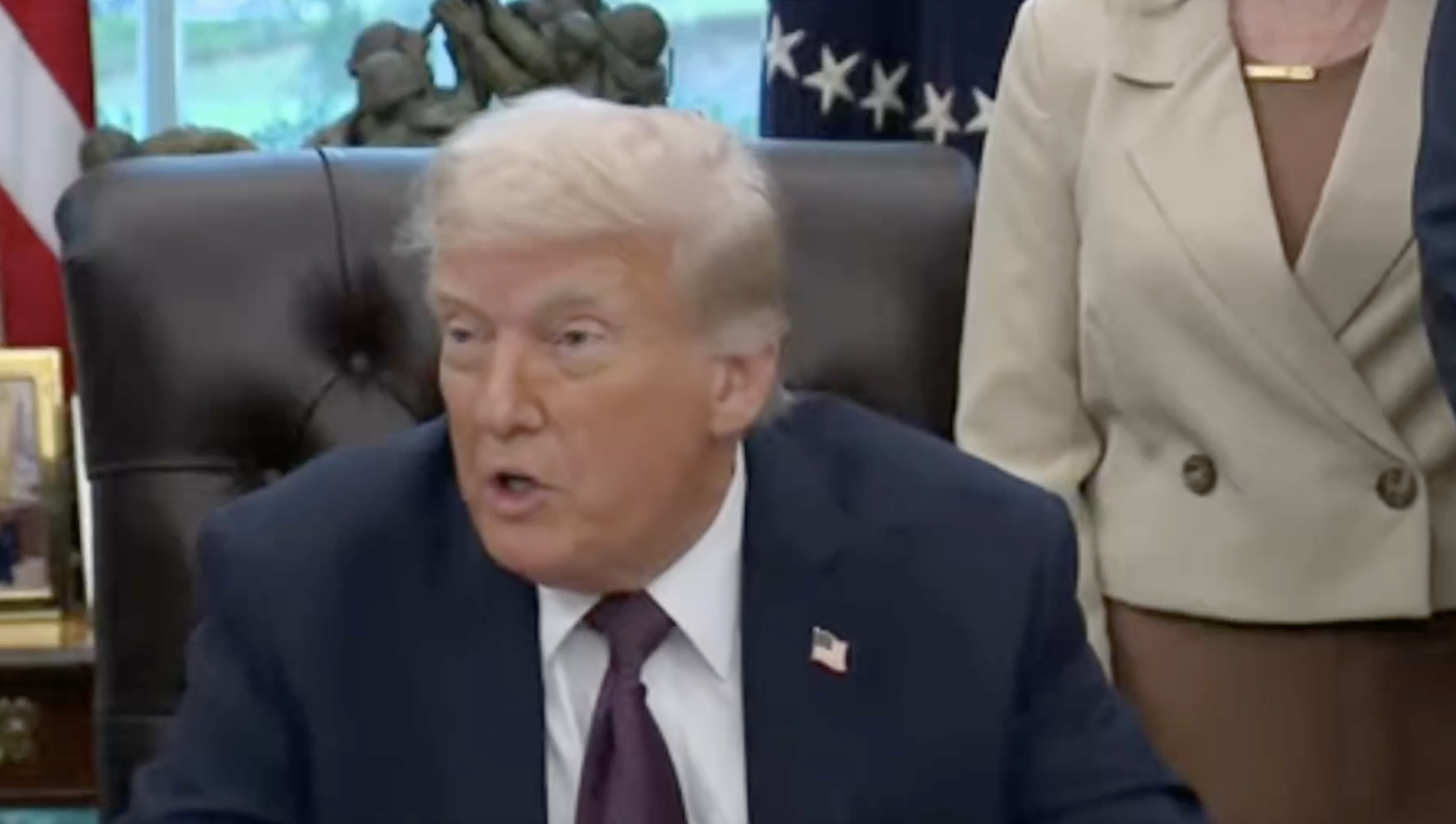 'This is a tremendous success, and everyone knows it': Trump showers ...