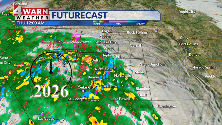 Valley rain and pockets of freezing rain, and high mountain snow to ...