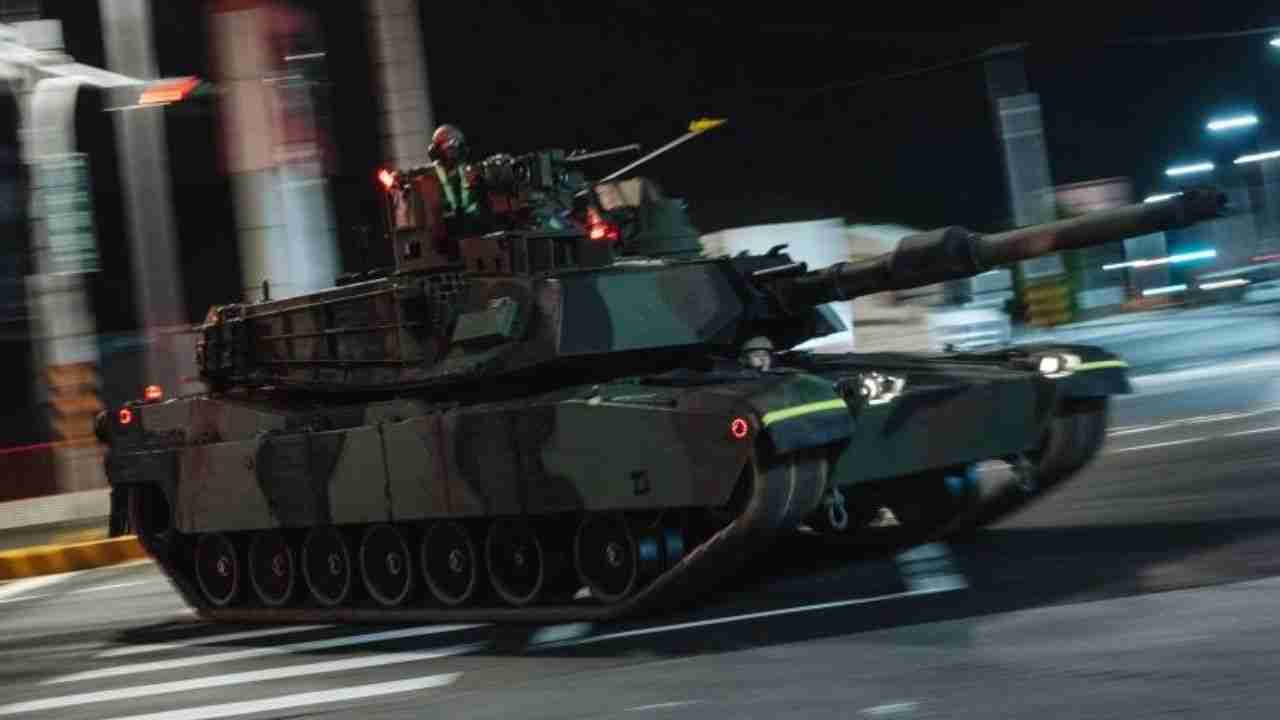 Taiwan tests M1A2T Abrams tanks in urban defense drill in Hsinchu