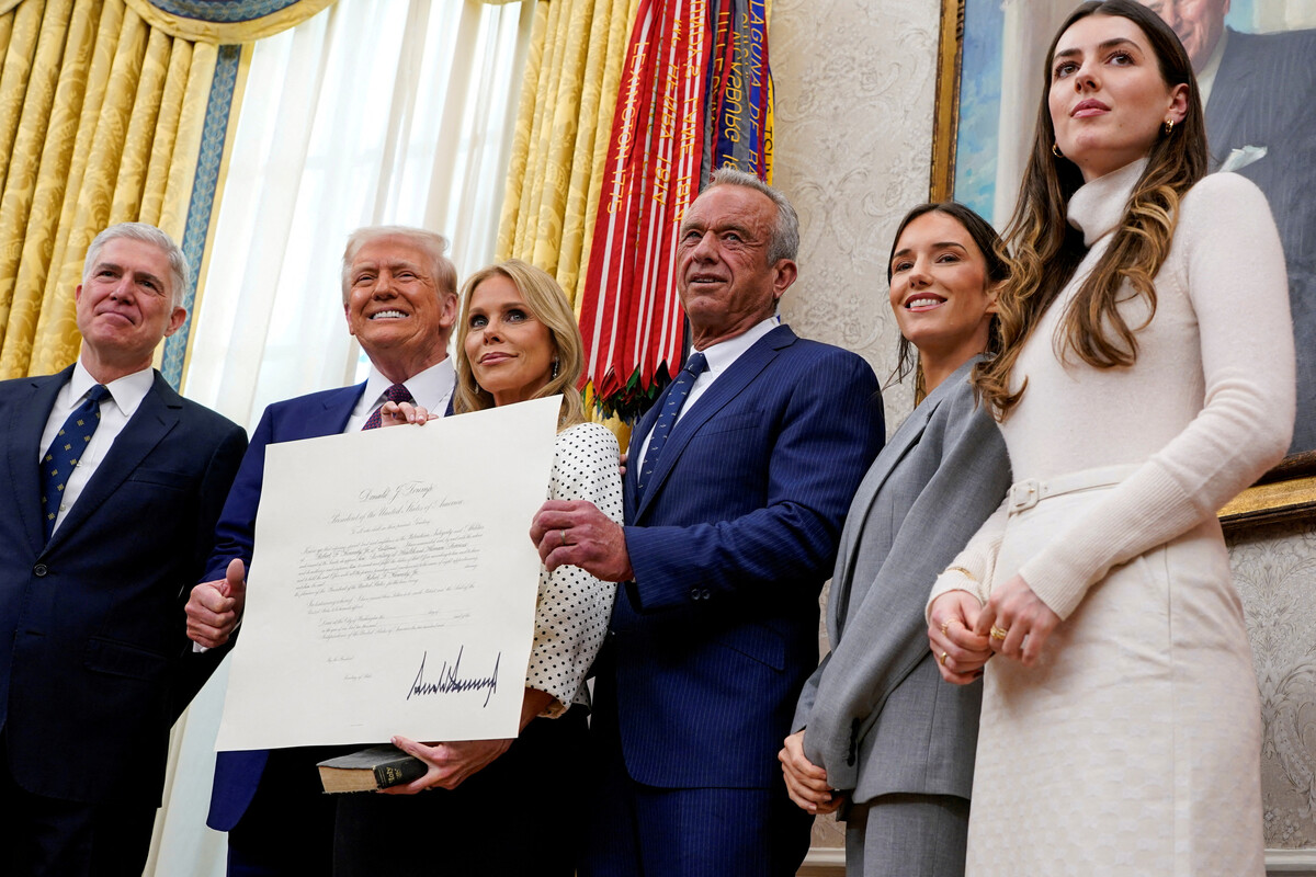 RFK Jr. rails against institutions stealing "health of our children" in ...