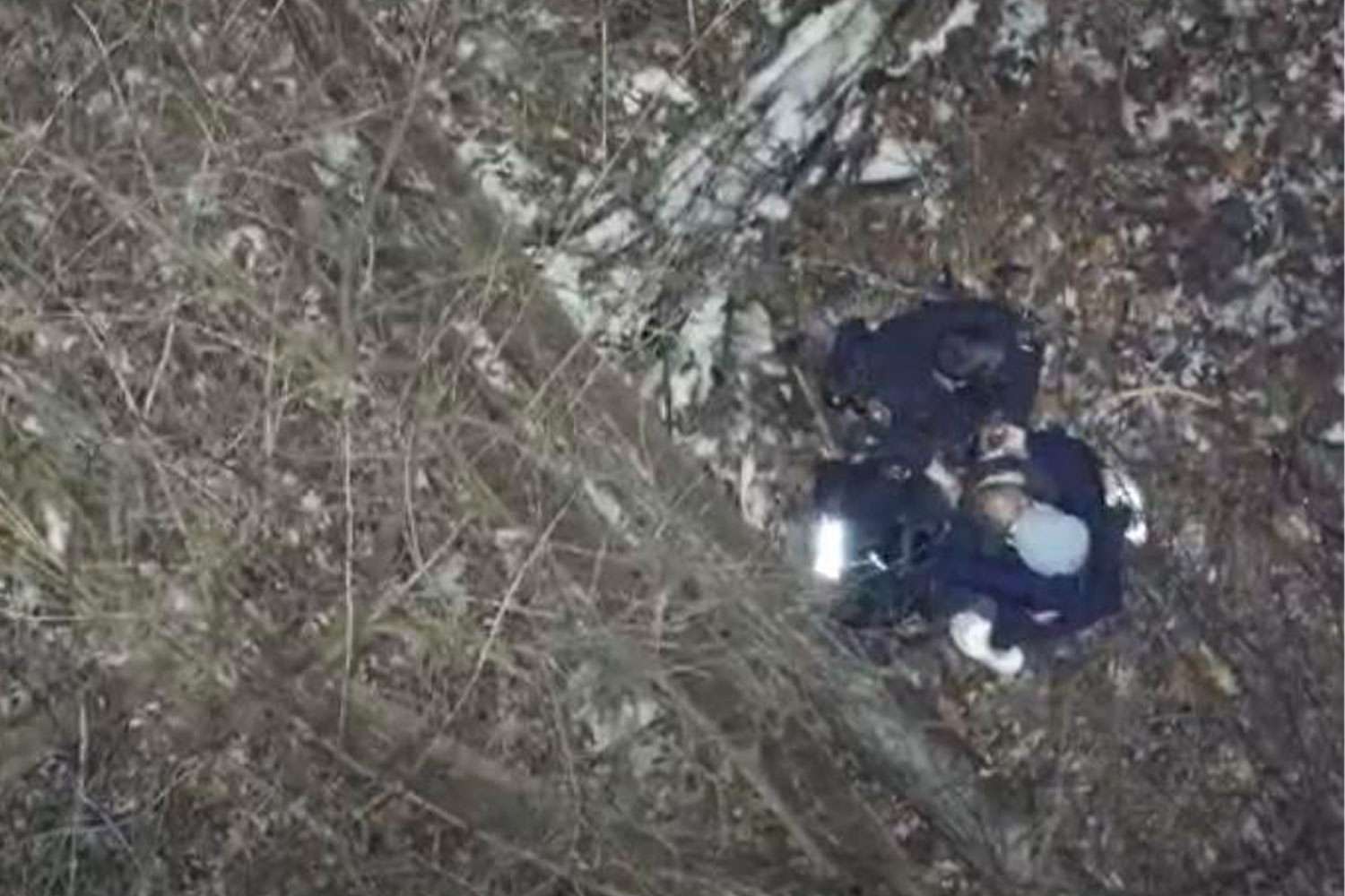 Missing elderly person found alive in wilderness using heat-sensing drone
