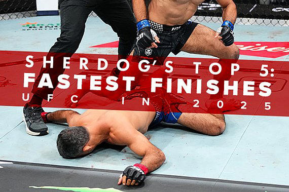 Top 5: Fastest UFC finishes of 2025