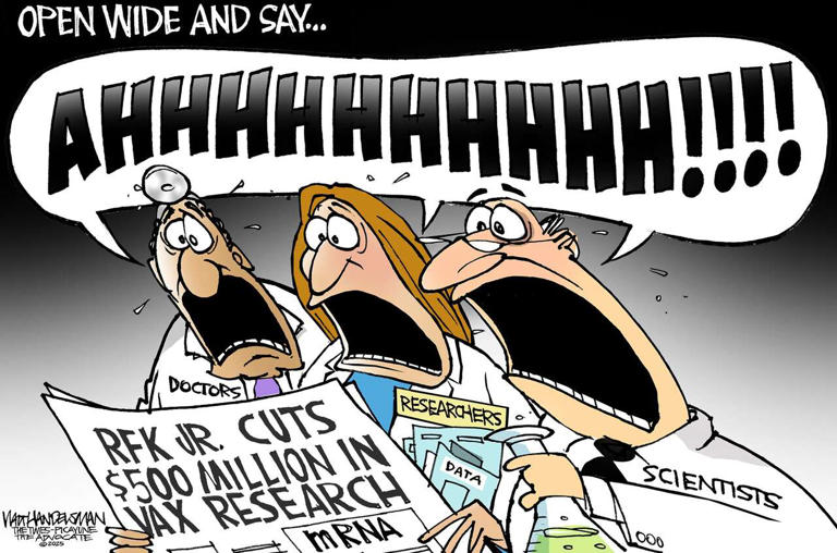 Opinions: Political cartoons of the year for 2025