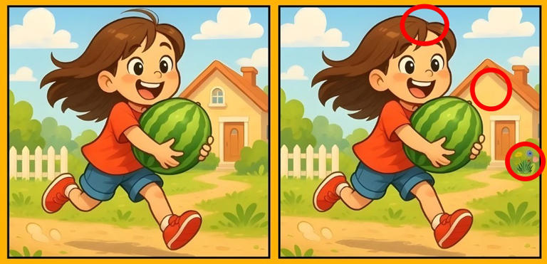 Spot the differences: Only 5% of people can spot 3 differences in 11 ...