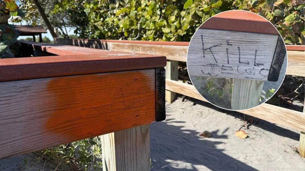 Violent & Anitsemitic Message Found Near Popular Jupiter Beach