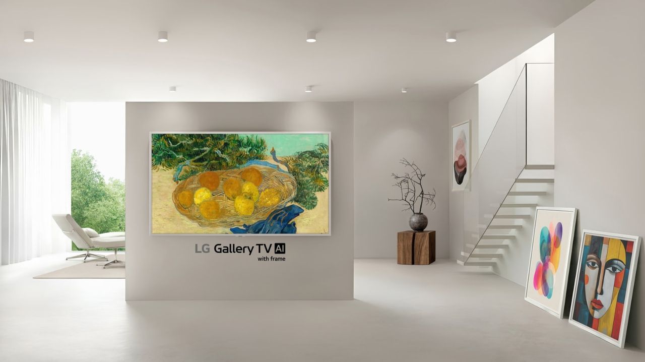 LG reveals its version of Samsung's Frame TV, and it's not an OLED