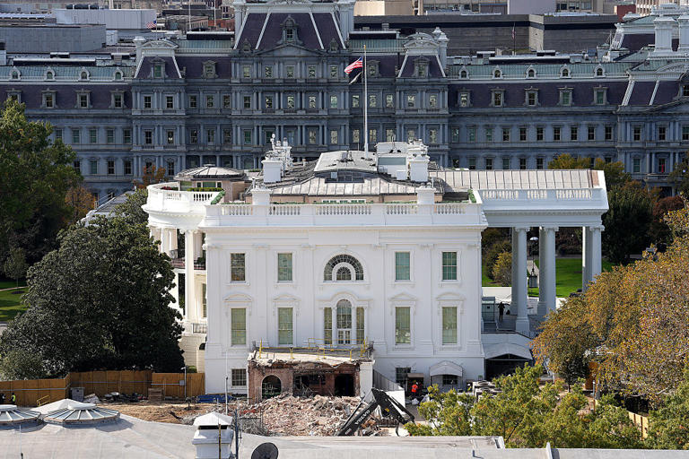 Trump now claims it’s too late to undo the demolition of the East Wing