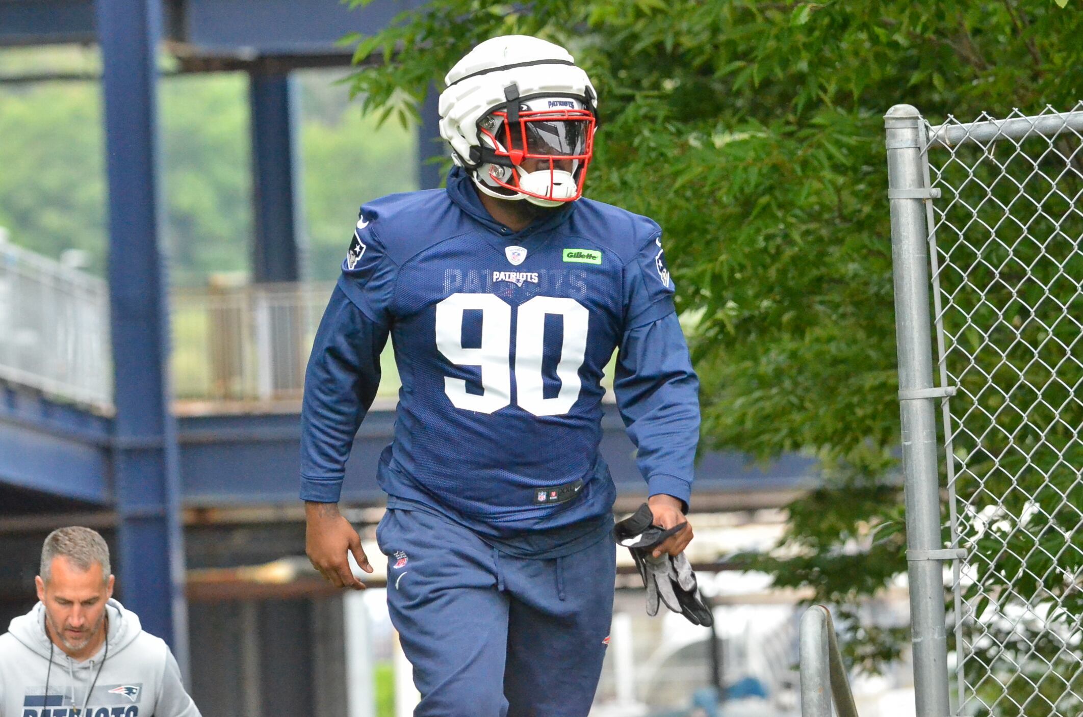 Police report: Patriots player Christian Barmore threw woman to floor ...