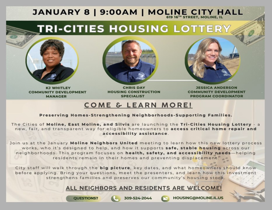 Tri-Cities housing lottery helps residents rehabilitate homes