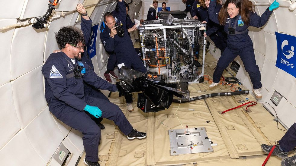 British company who worked with Elon Musk sends tiny factory capable of ...