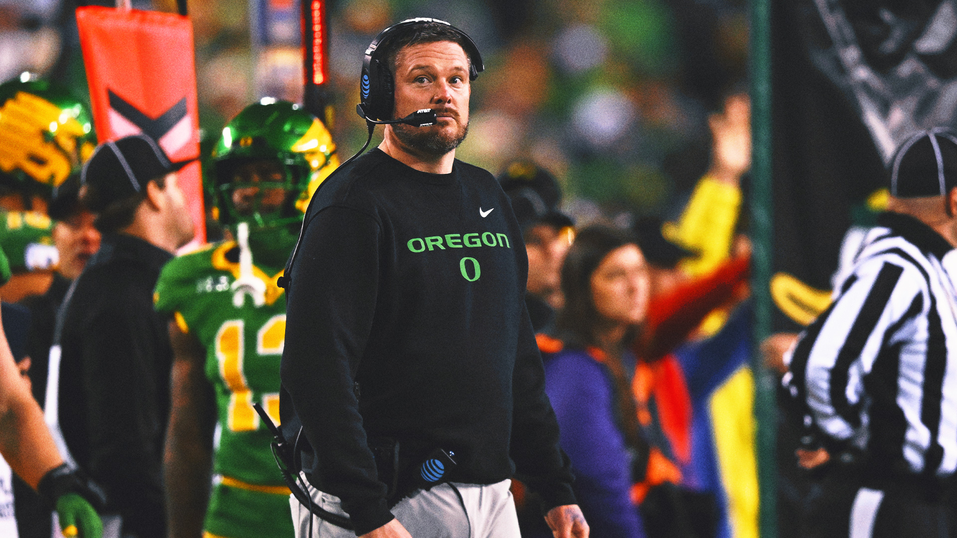 Oregon coach Dan Lanning wants portal, coach movement and CFP to change